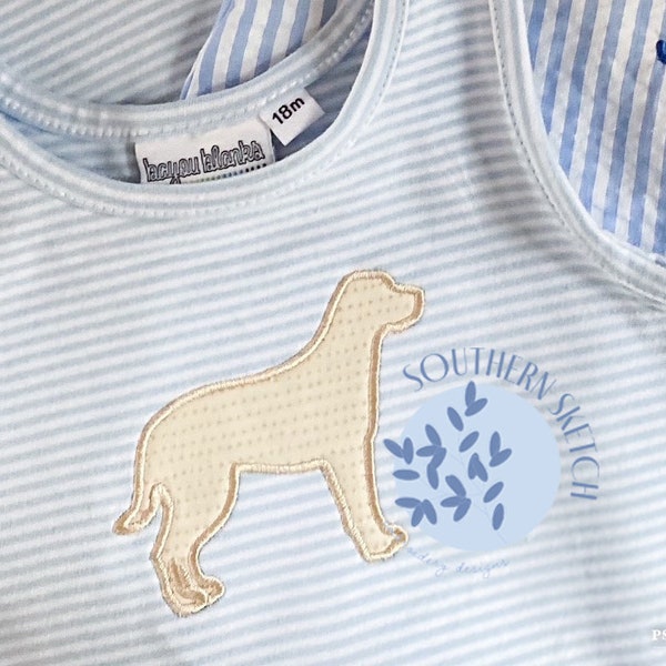 Lab Applique Design - Etsy