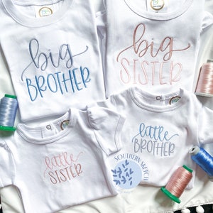 Bundle Little Brother, Big Brother, Little Sister, Big Sister Sibling ...