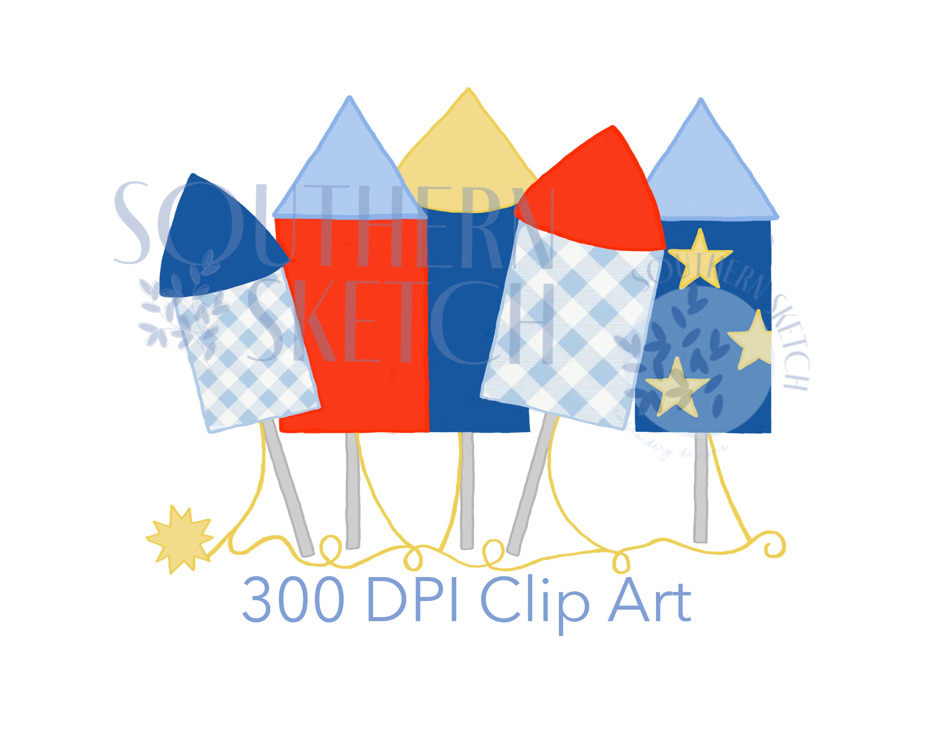 Firework Rocket Clipart Pictures