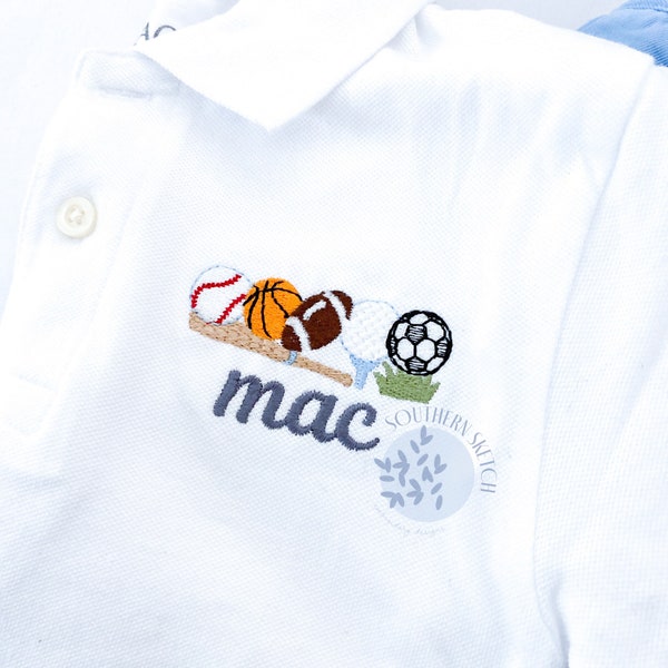 Sports Embroidery - Etsy