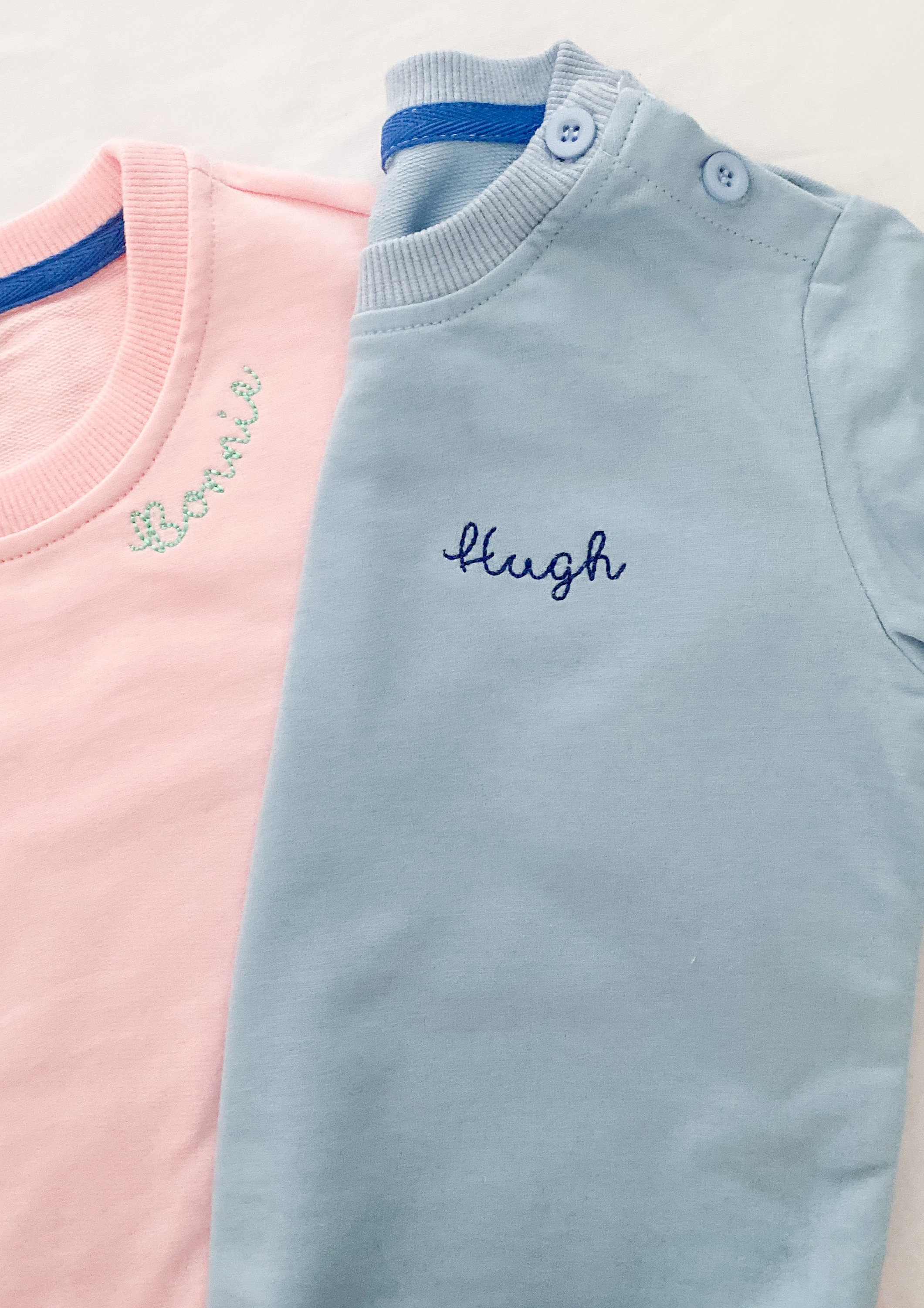 Rosie Script Machine Embroidery Font Bean Stitch Classic Cursive Style ...