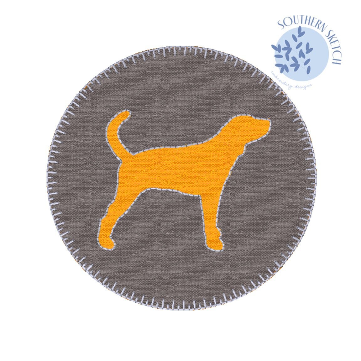 Smokey Applique Frame Tennessee Vols Volunteers SEC Mascot College ...