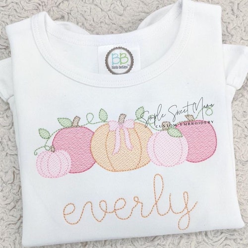 Spring Flower Patch Sketch Fill Light Fill Machine Embroidery - Etsy