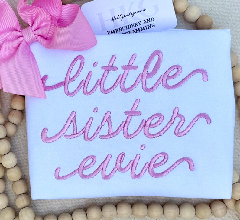 Frannie Satin Stitch Machine Embroidery Classic Cursive Monogram Style ...