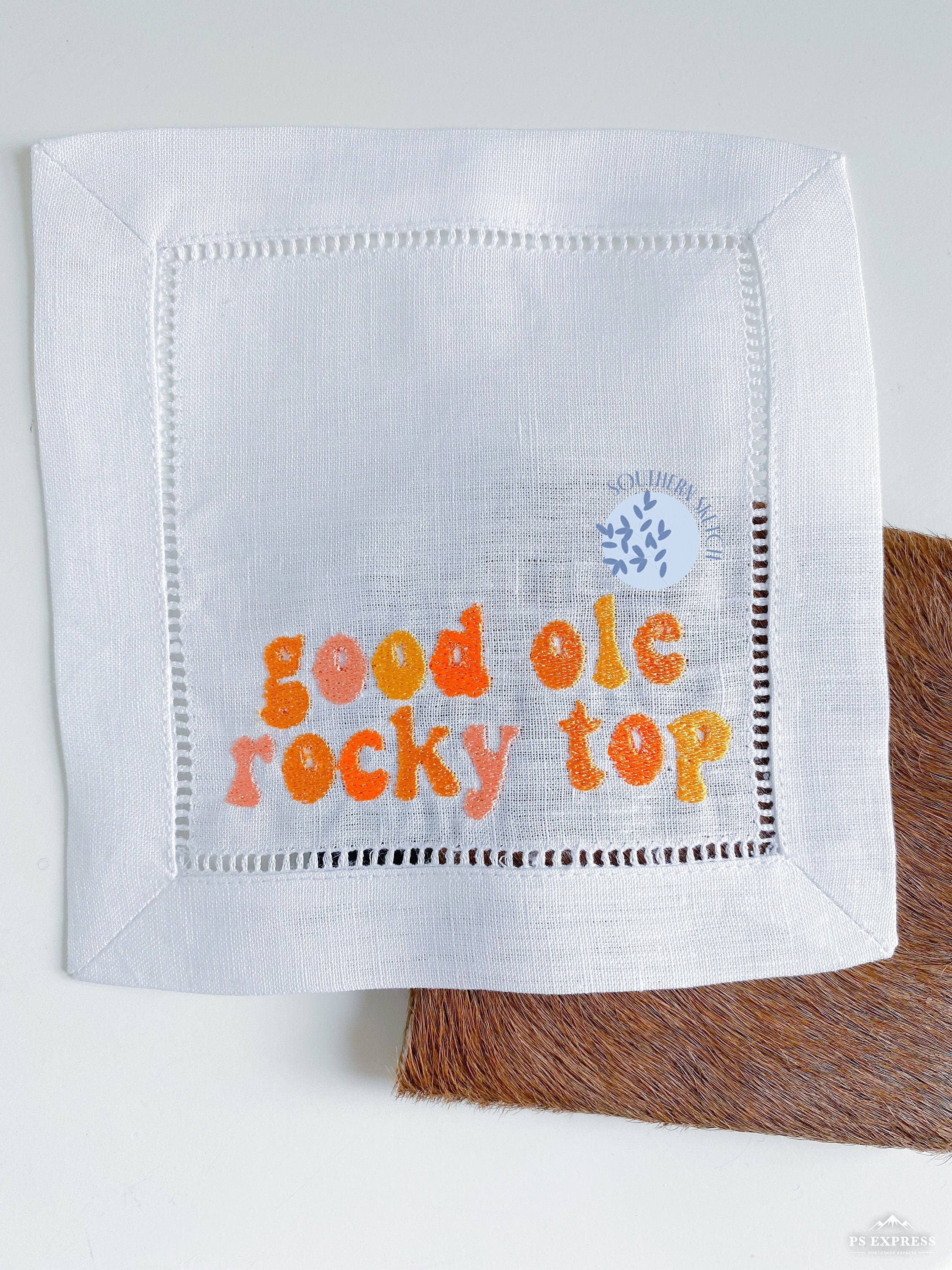 Rocky Top Tennessee Vols Lettering Machine Embroidery Design | Etsy