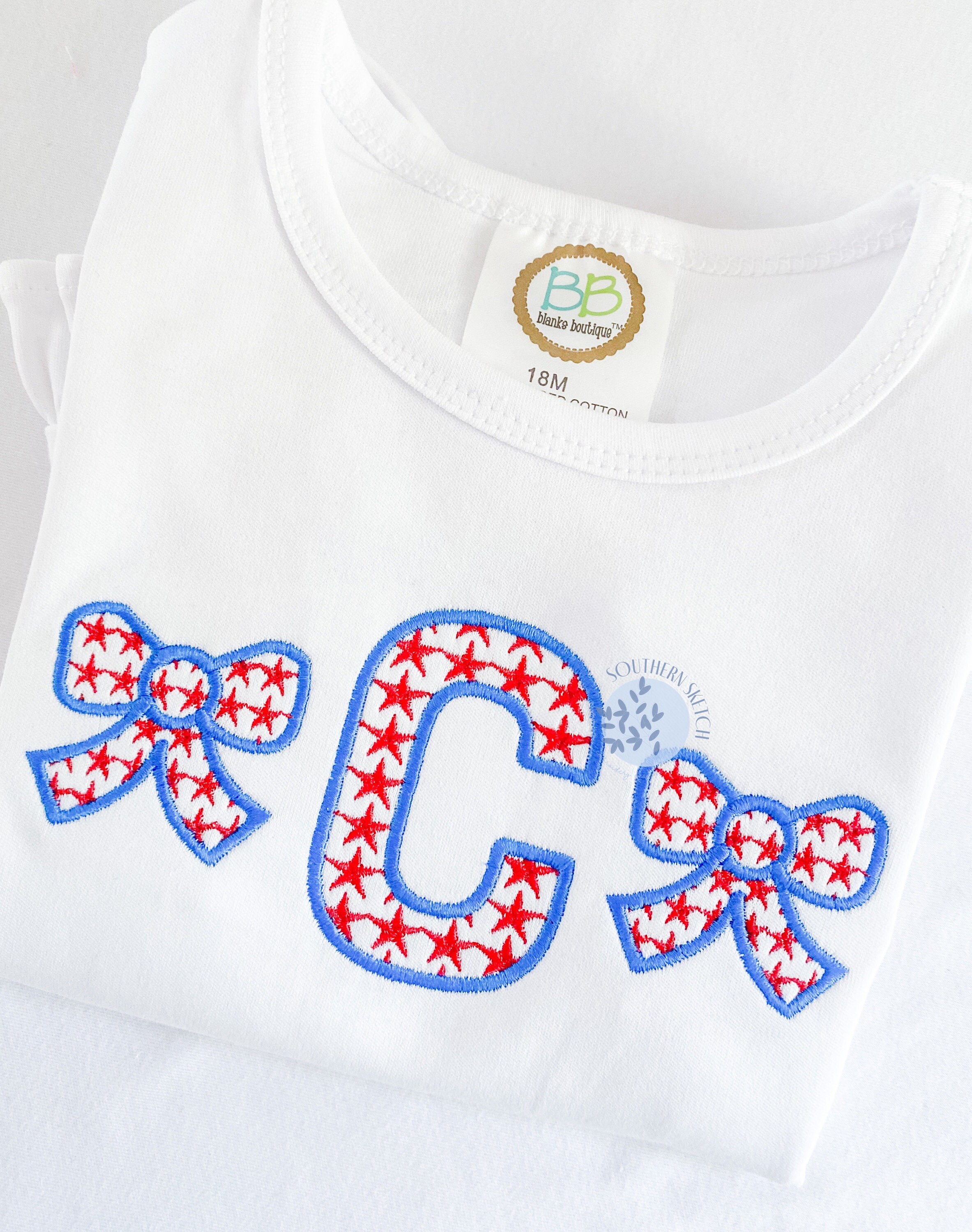 Star Alphabet Patriotic Letters A-Z 4th of July Memorial Day | Etsy