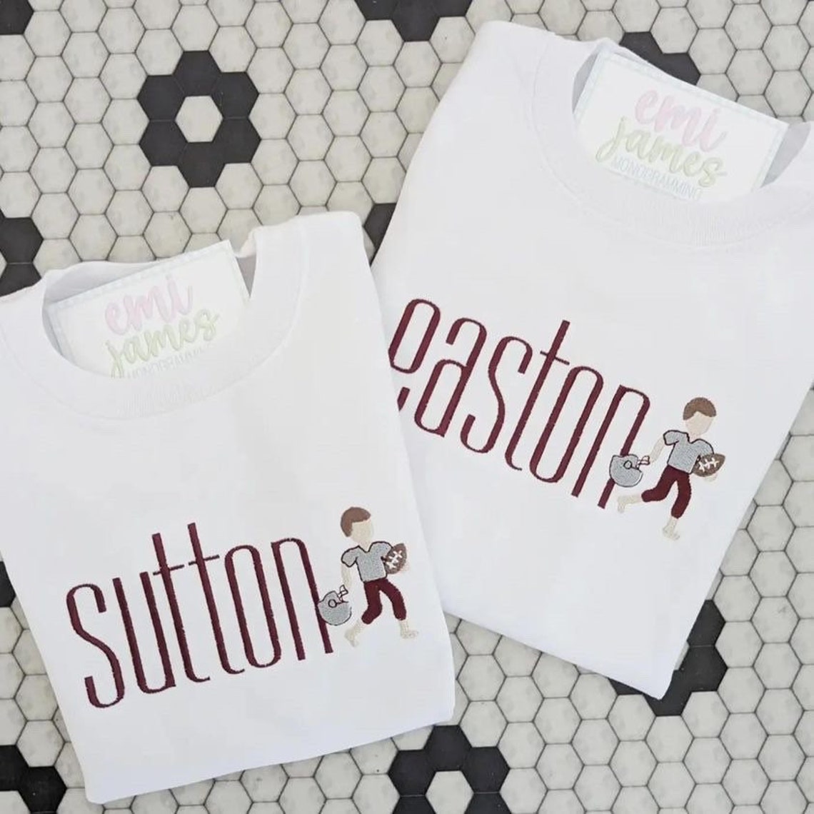 Football Player Cheerleader Bundle Sketch Fill and Mini Fill - Etsy