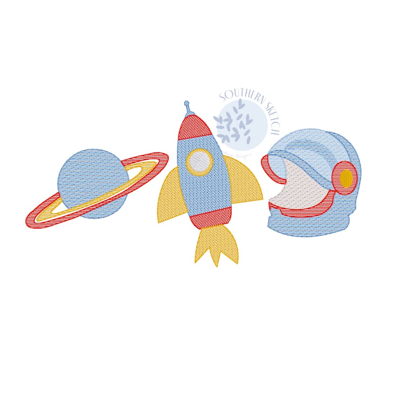 Space Embroidery - Etsy