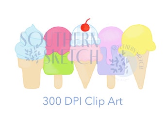 Ice Cream Heat Transfer - Etsy