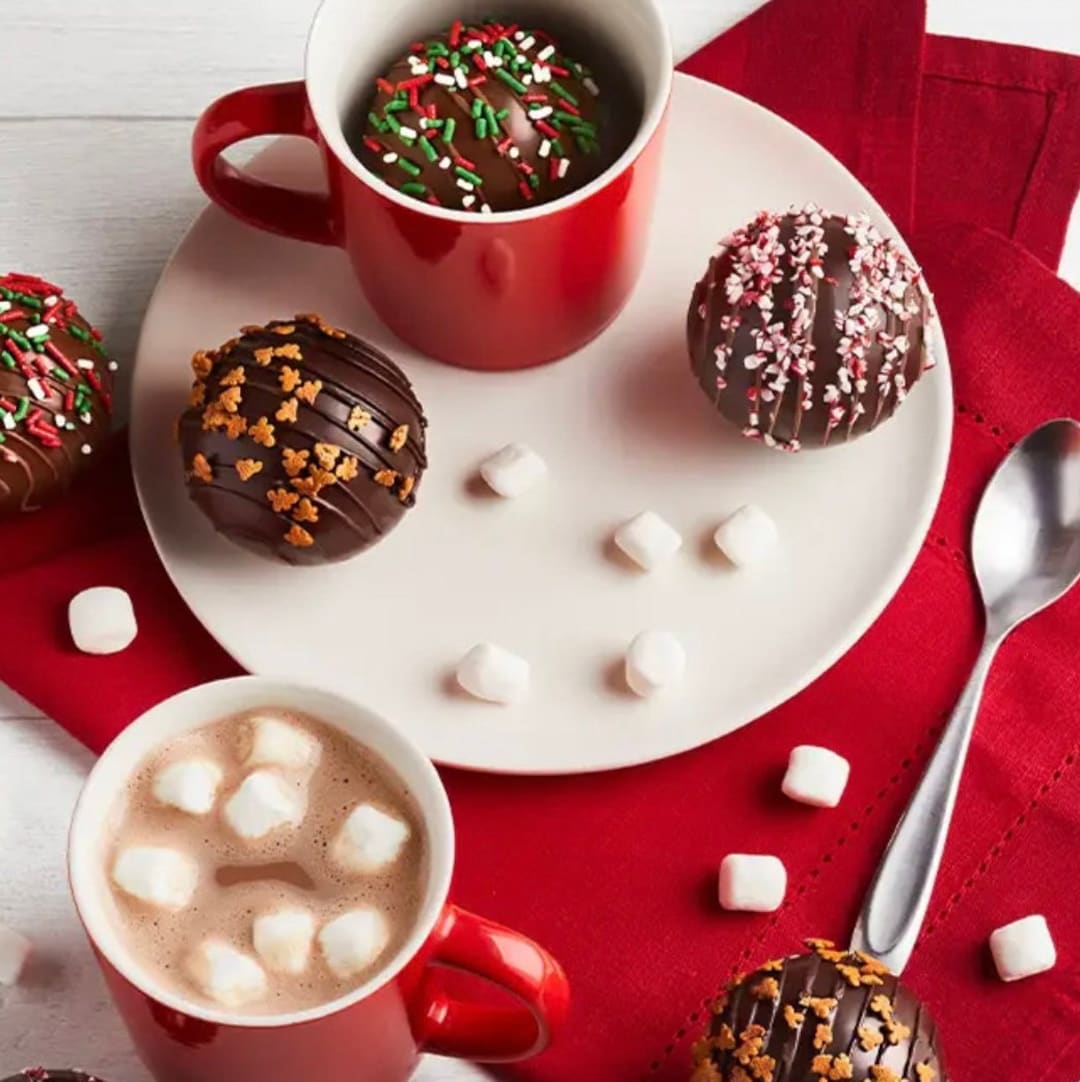 Gourmet Ghirardelli Hot Chocolate Bombs LARGE Hot Cocoa Bombs With Rich ...