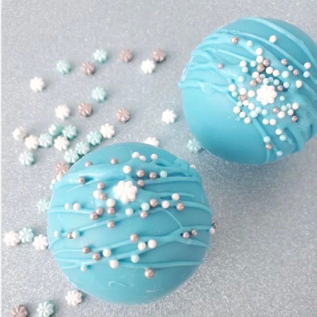 LARGE Gourmet Ghirardelli Hot Chocolate Bombs. FROZEN Inspired. Hot ...