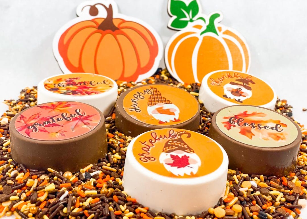 Fall Chocolate Covered Oreos Triple Hand-dipped Gourmet Ghirardelli ...