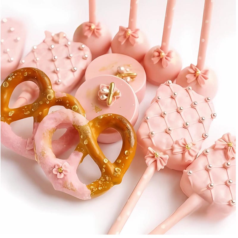 Custom Cake Pops and Pretzels - Etsy
