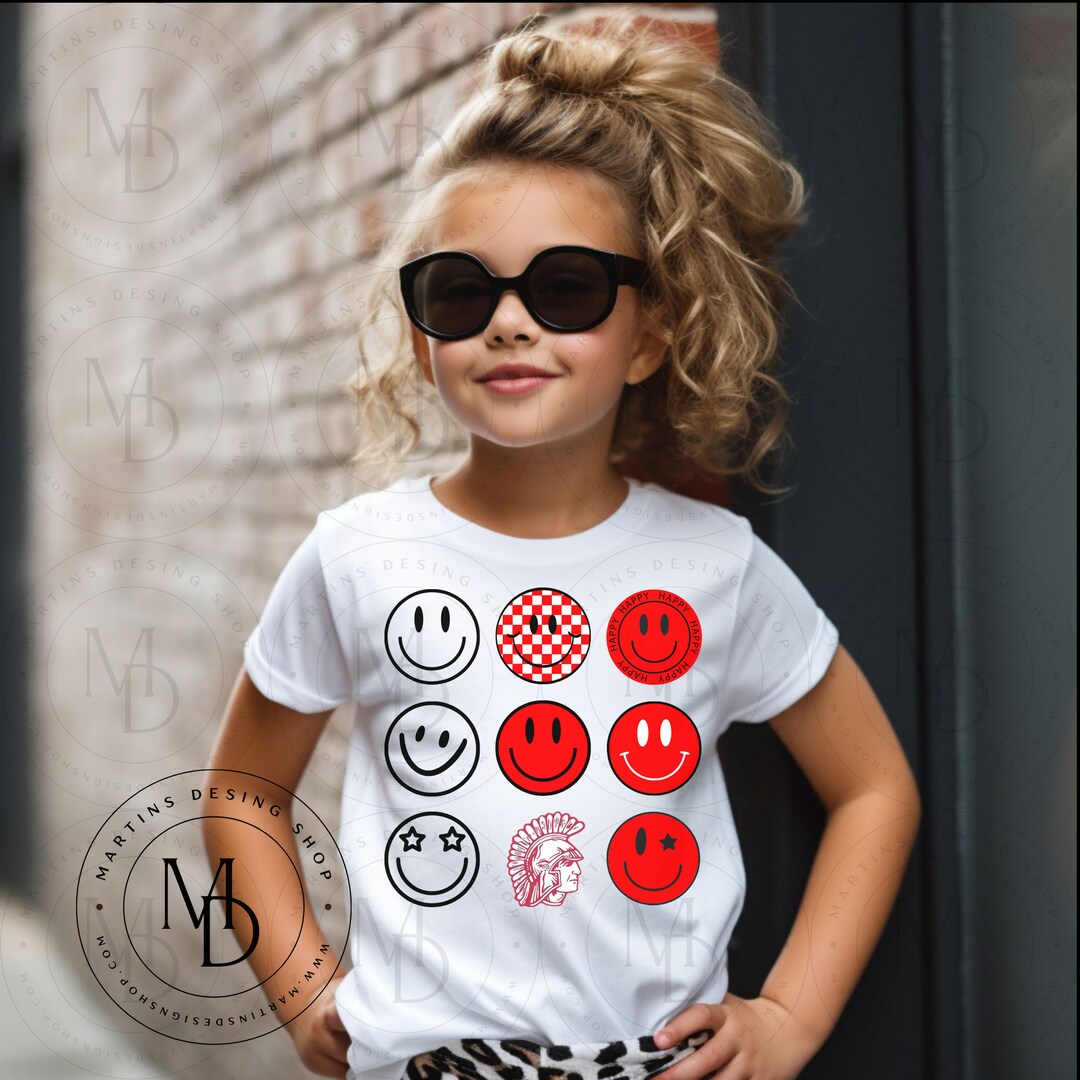 Vandals Smiley Face Digital Design| Vandals Shirt | School Designs ...