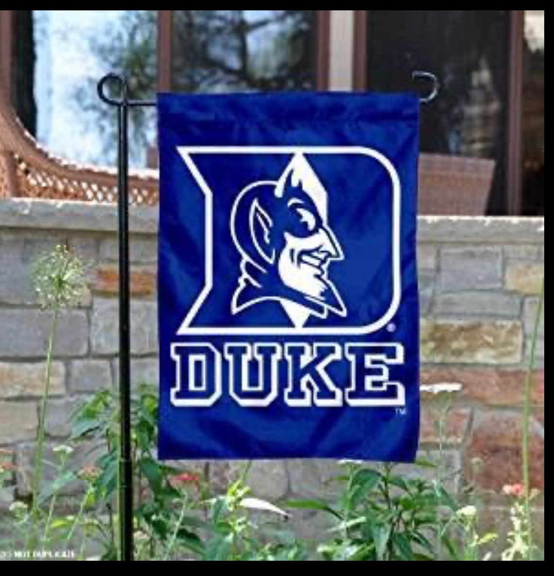 Duke blue devils garden flag | Etsy