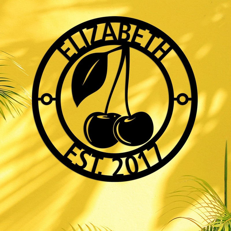 Cherries Sign - Etsy