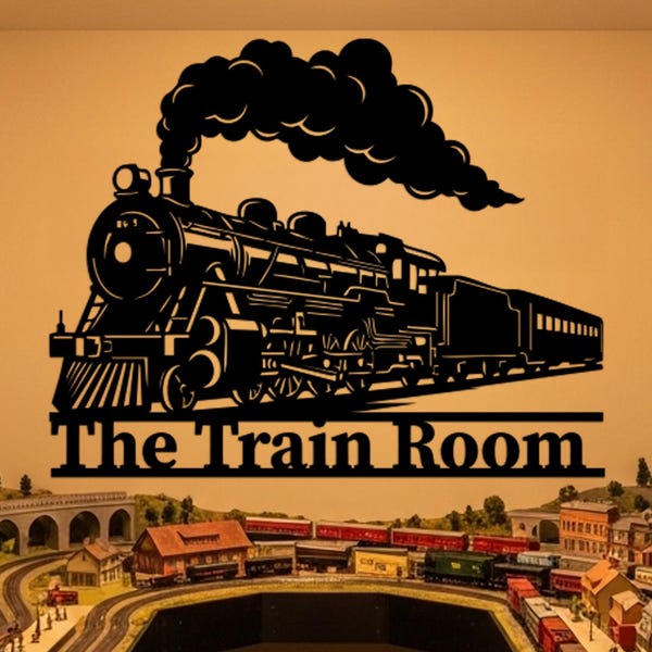 Railroad Decor - Etsy