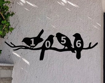 Large Outdoor House Number Sign - Etsy