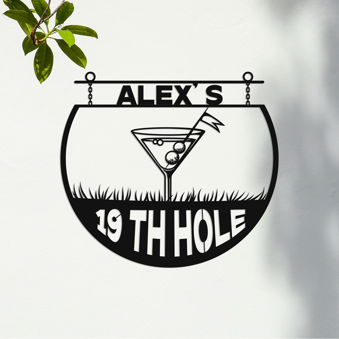 Golf Custom Metal Sign, Personalized Metal Golf Sign, Funny Golf Gifts ...