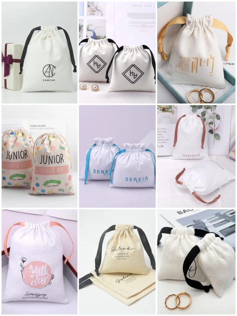 Custom Logo Printed ,drawstring Pouches ,personalized Drawstring Bags Custom Party Favor Bags ...