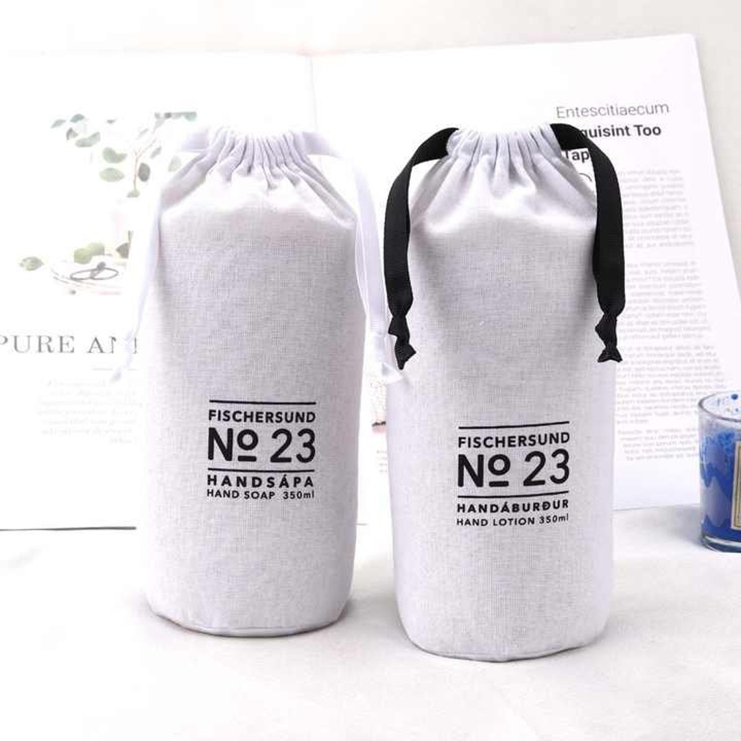 Candle Packaging Bag, Round Bottom Bag for Candles, Cotton Drawstring ...