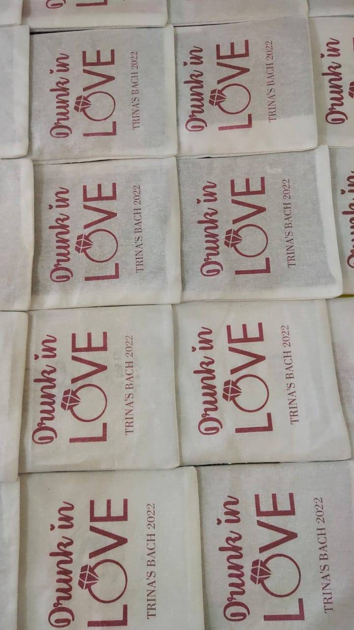 Oh Ship Kit Kit Bags Bachelorette Bags Natural White Black Cotton Bags ...