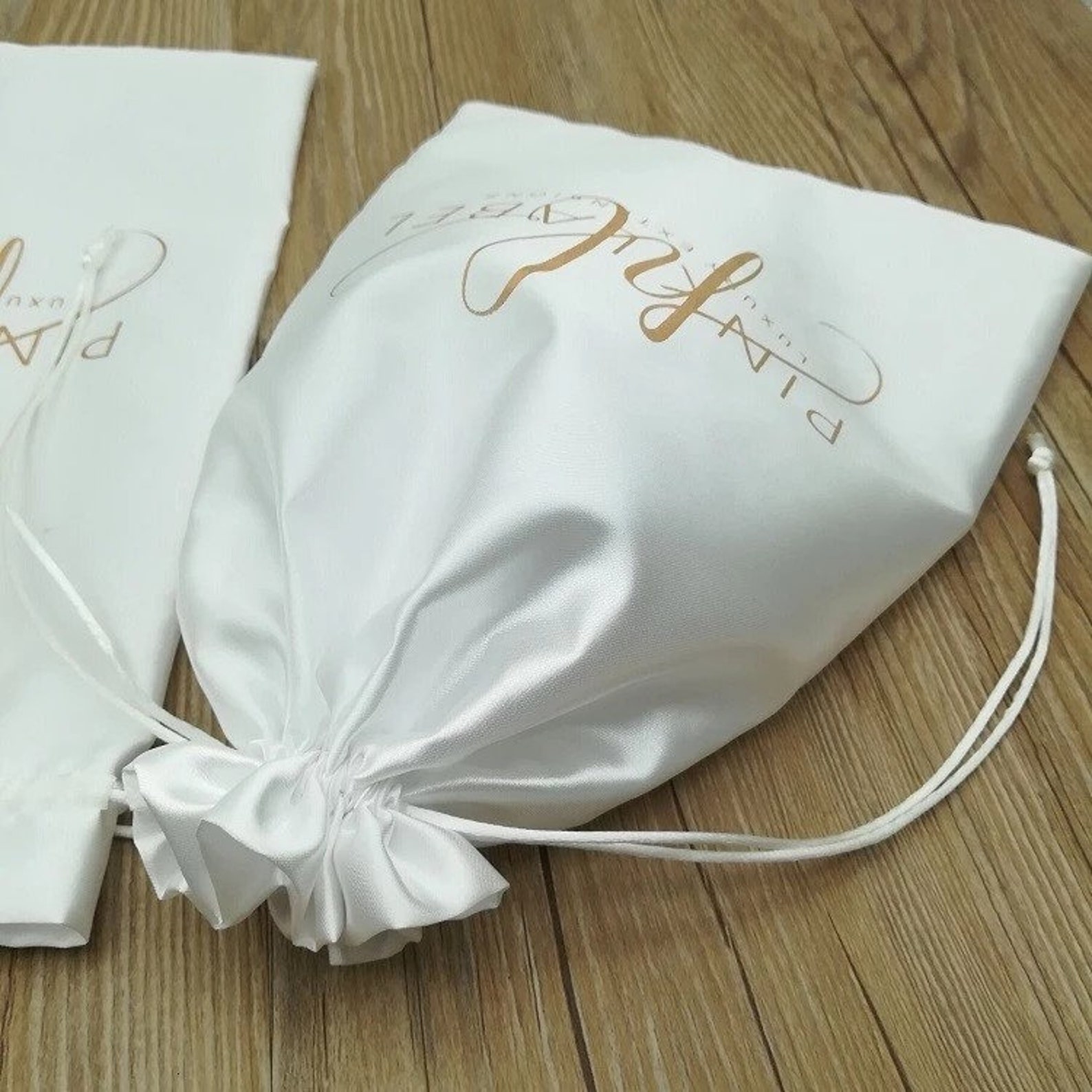 2050100 Sets of Black Satin Bagswhite Satin Bagjewelry Bag - Etsy