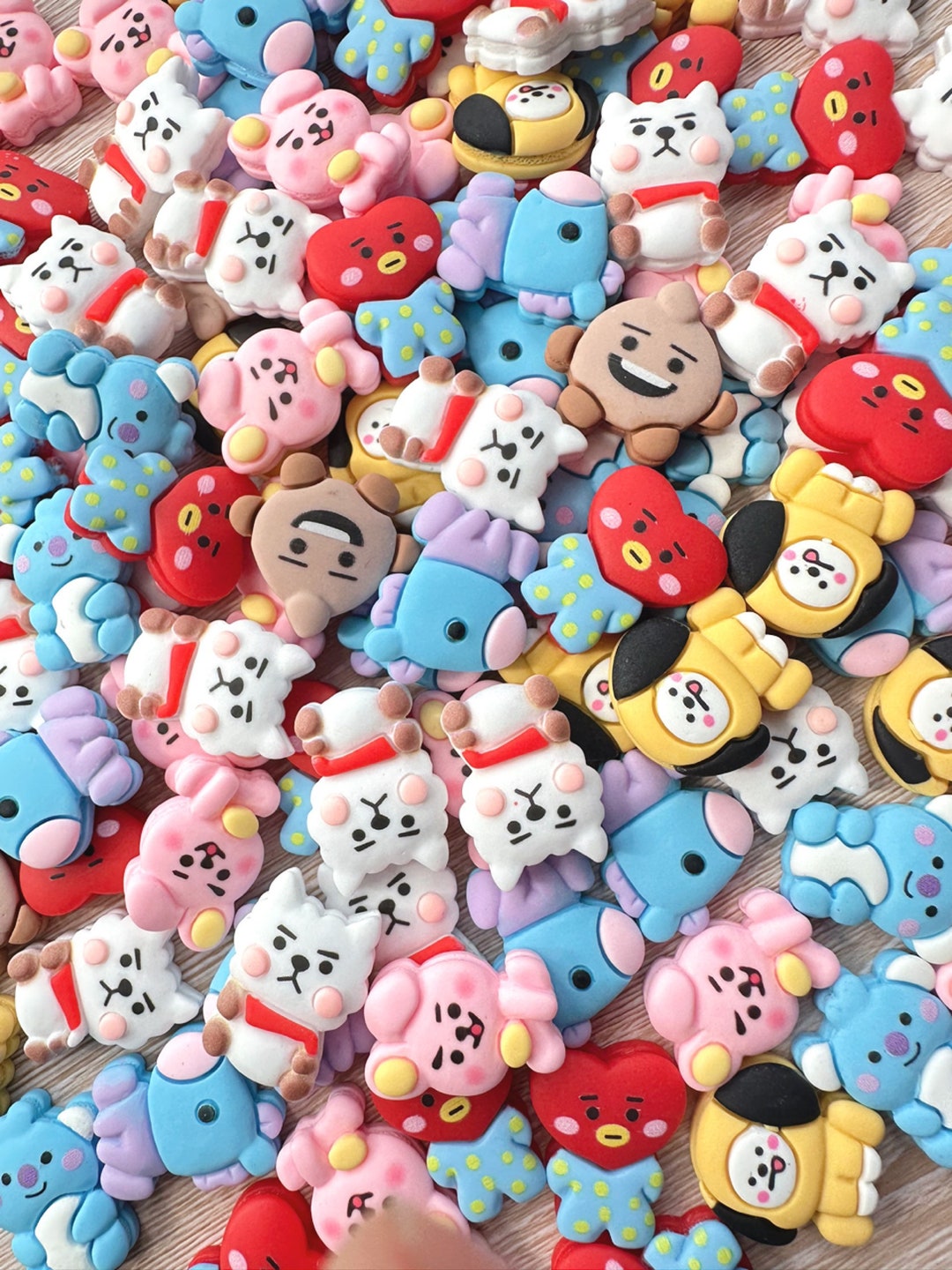 Set BT21/BTS Charms/cabochons for Crafts/diy - Etsy