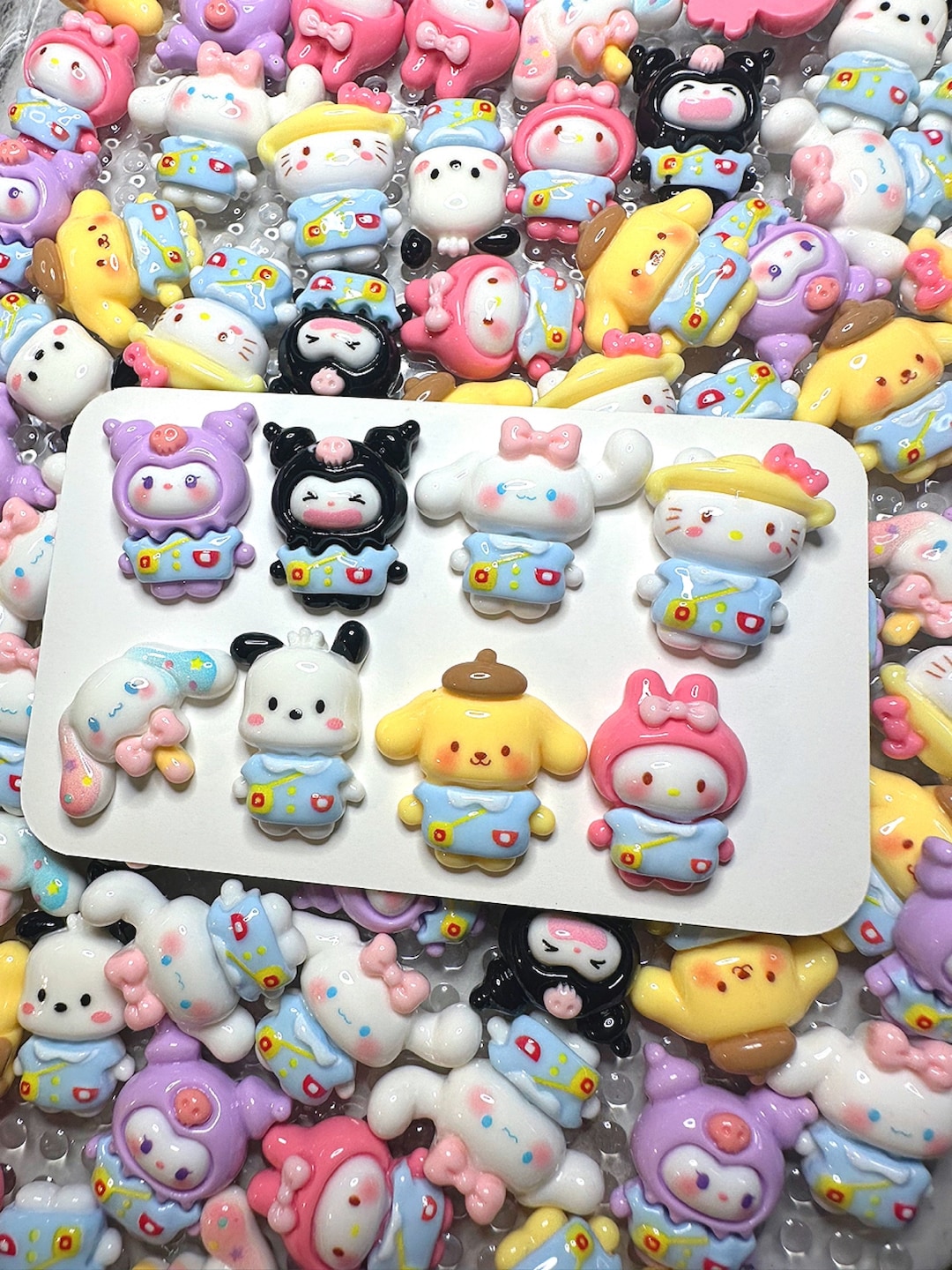 Sanrio School Mascot Charms/cabochons | DIY Kawaii Charms , Hello Kitty ...