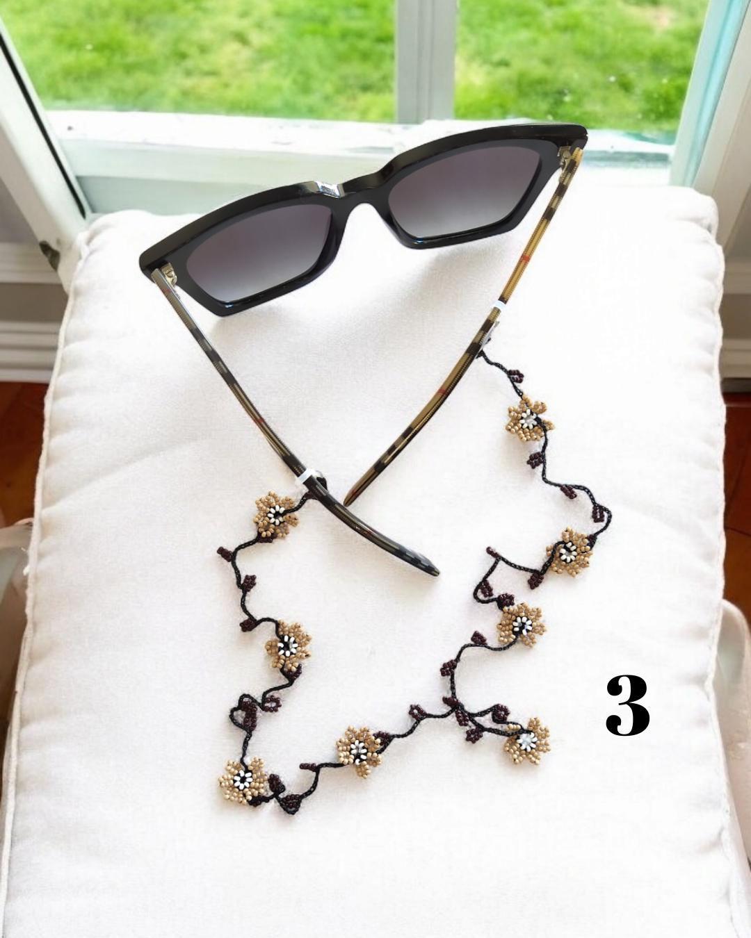 Unique Glasses Chains Beaded Handmade Lace Eyeglass Lanyard Strap for ...