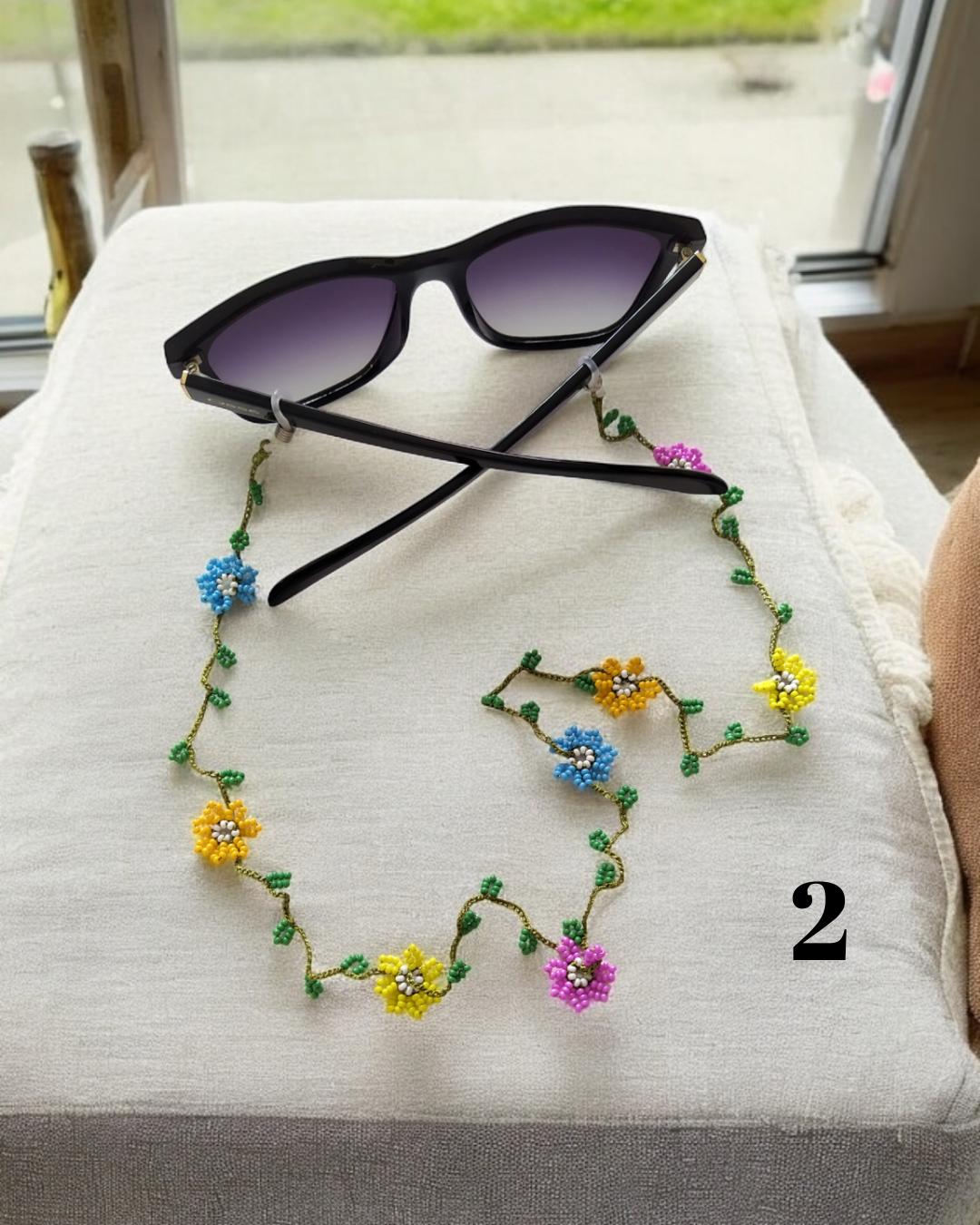 Unique Glasses Chains Beaded Handmade Lace Eyeglass Lanyard Strap for ...
