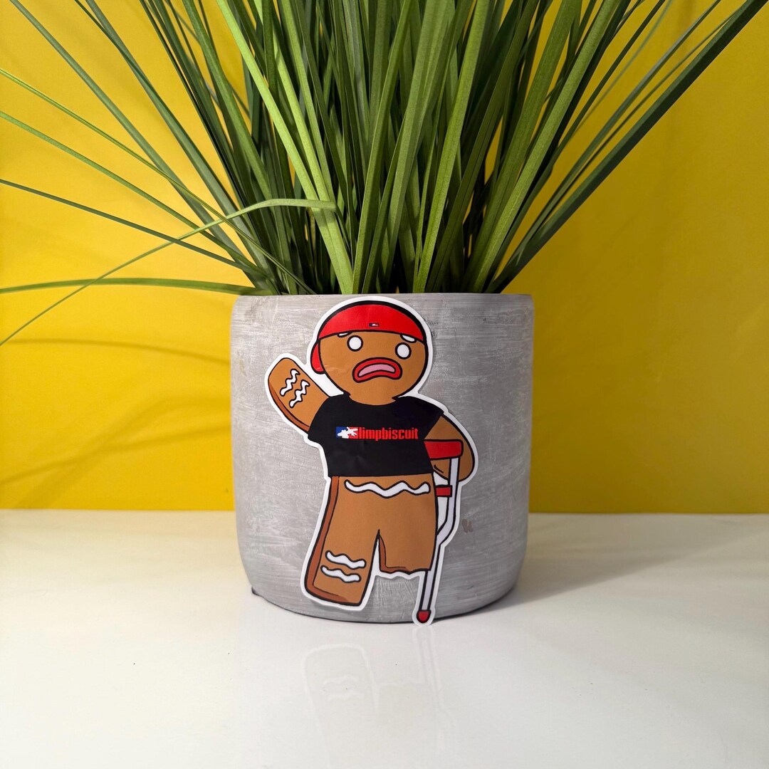 Limp Bizkit Vinyl Sticker / Limp Biscuit / - Etsy