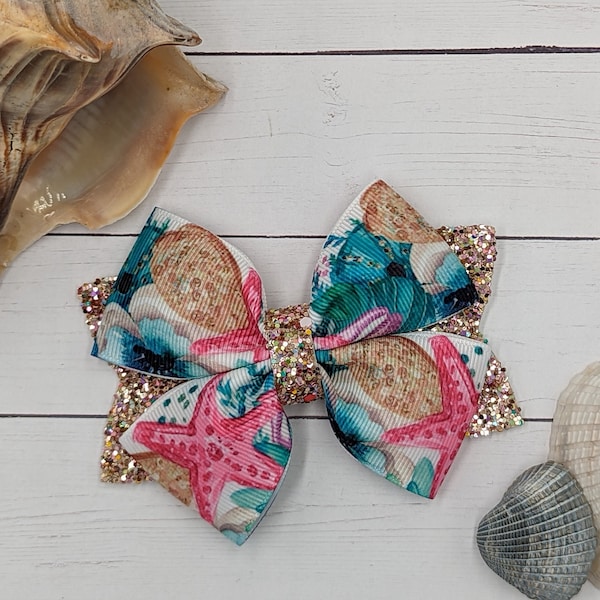 Sea Shell Bow - Etsy