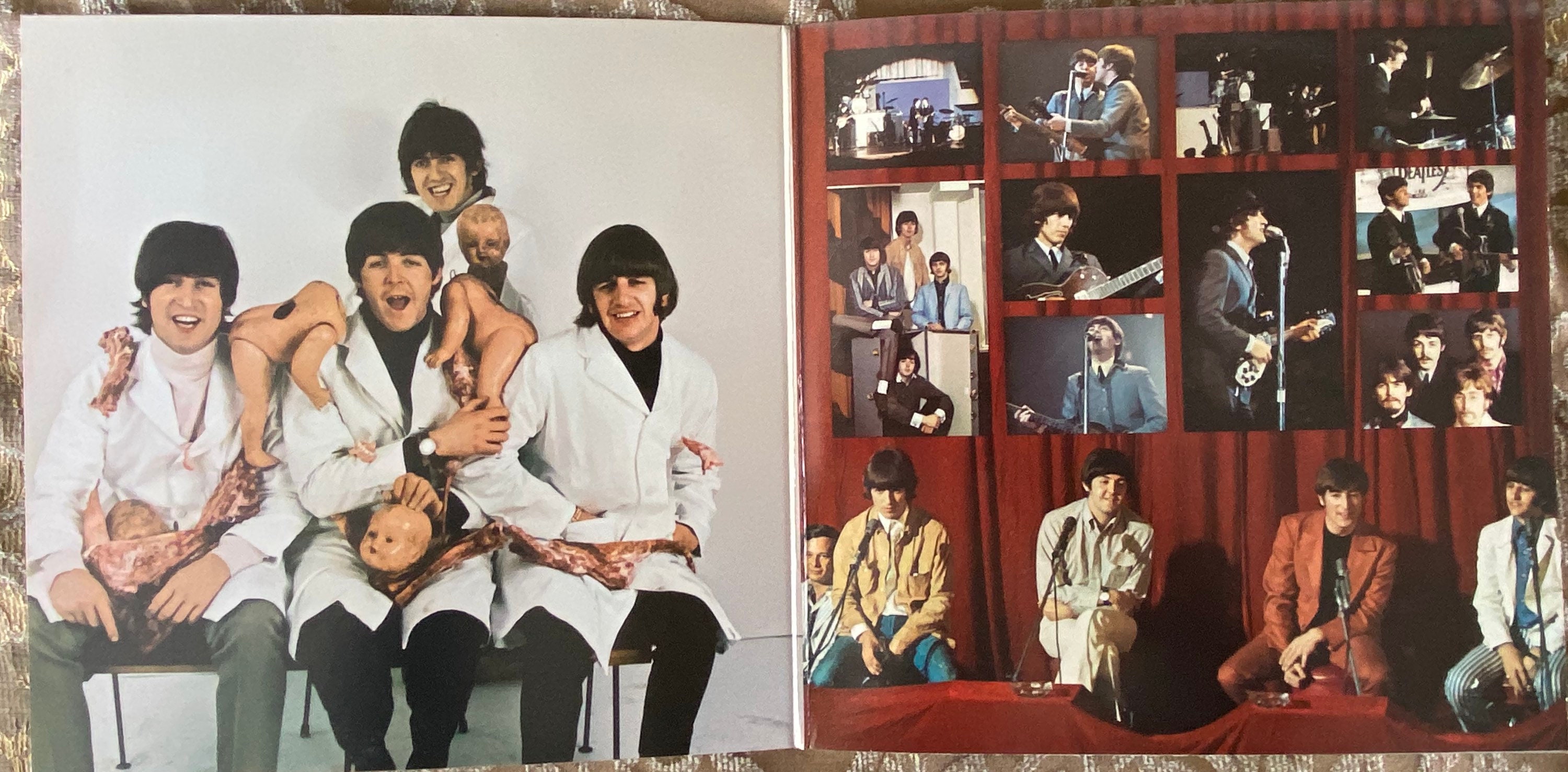 Vinyl BEATLES Rarities SHAL 12060 Capitol Rainbow VG++ Butcher Gatefold ...