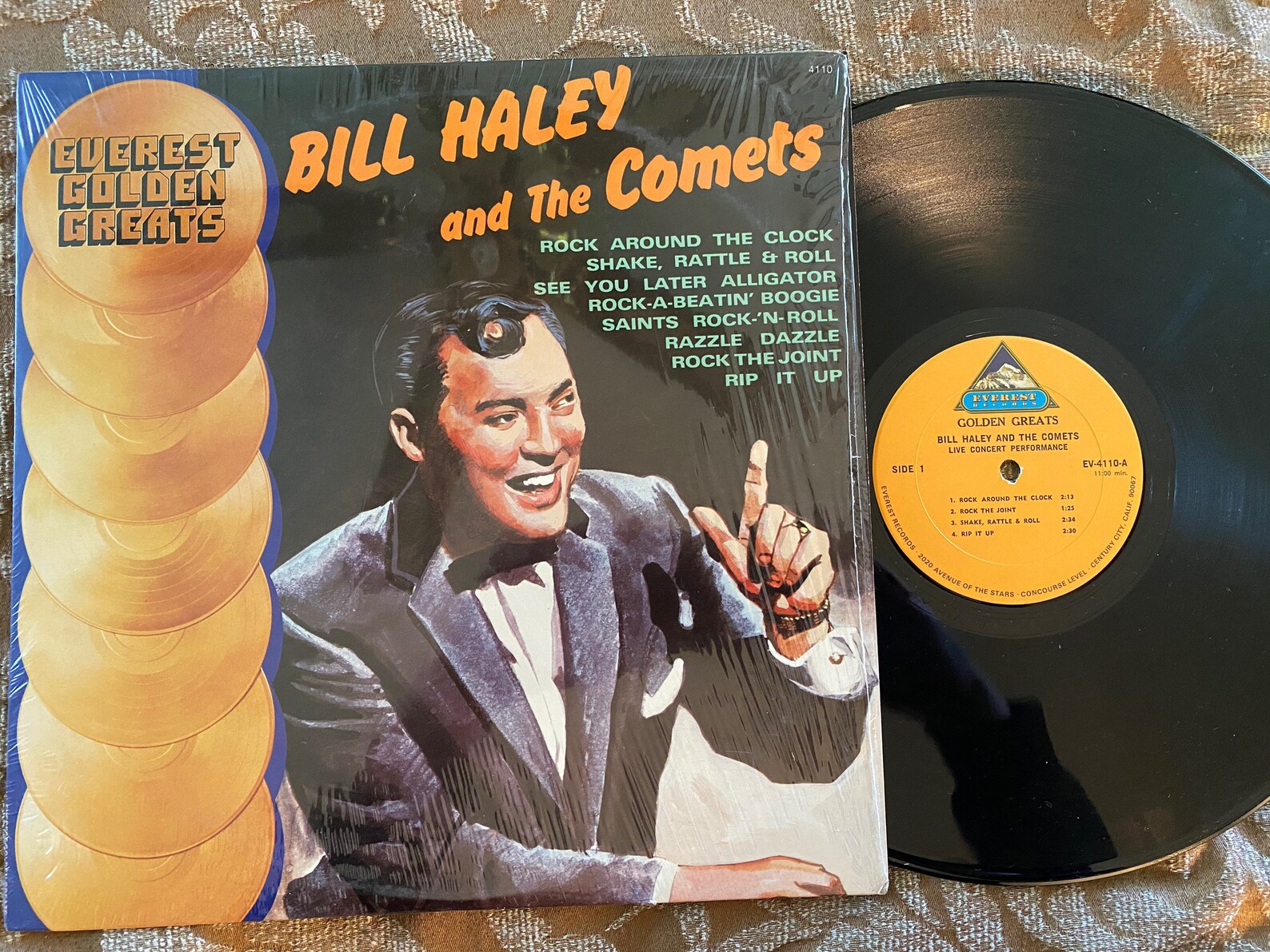 Vinyl BILL HALEY and Comets Golden Great Hits M- in Shrink Top Copy ...