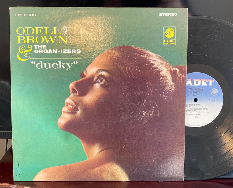 Odell Brown and Organizers DUCKY Jazz Lp Cadet Records 1A/ 1A Stampers ...