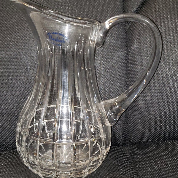 Crystal Pitcher - Etsy
