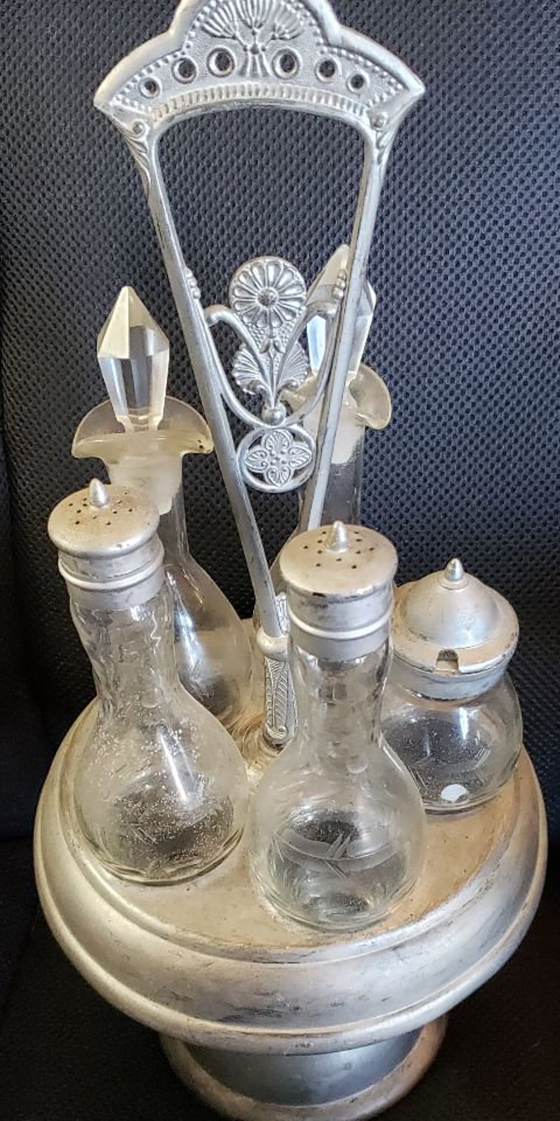 Vintage Condiment Set - Etsy