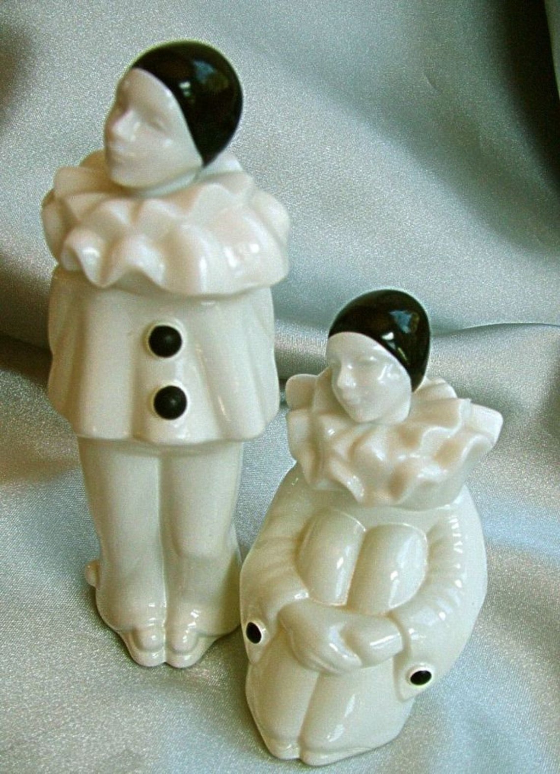 Pierrot Avon Corp. Vintage Ceramic Mime Clown Perfume Bottle Decorative ...