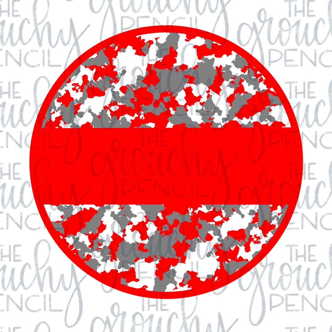 Red and Gray Camo Background PNG File for Sublimation, Digital Download ...