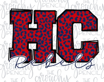 Haralson County Rebels Png - Etsy