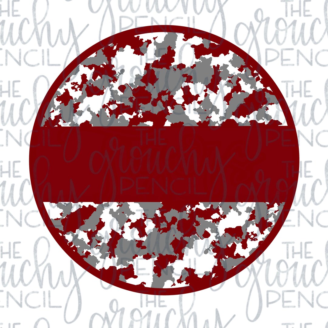 Maroon and Gray Camo Background PNG File for Sublimation, Digital ...