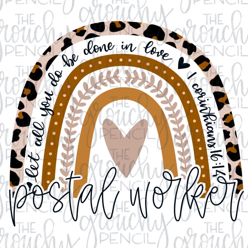 Postal Worker Svg - Etsy