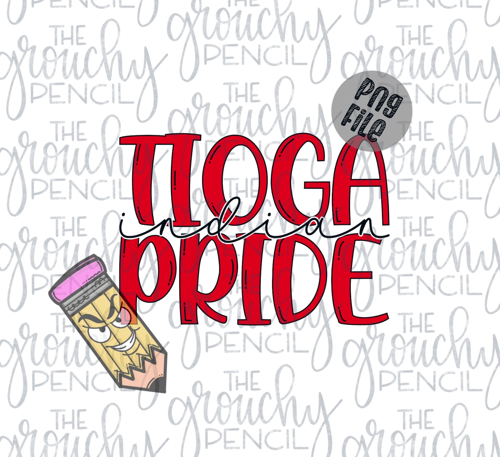 Tioga Indians Baseball Softball Basketball Football Team Name - Etsy