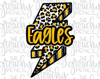 Eagles Lightning Bolt - Etsy
