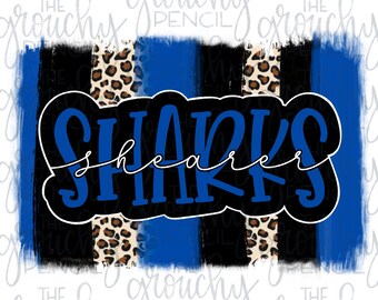Sharks SVG Digital Files - Etsy