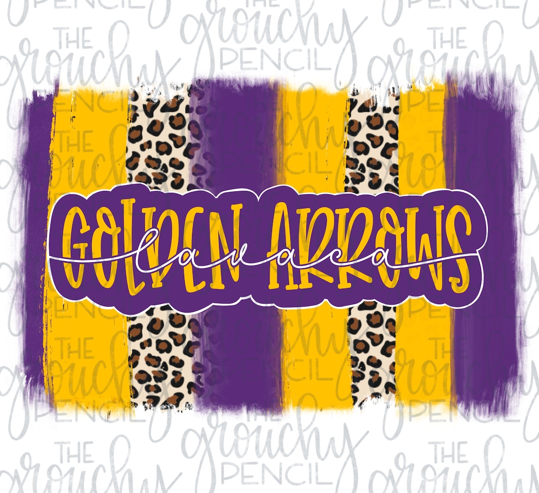 Lavaca Golden Arrows Baseball Softball Basketball Football - Etsy