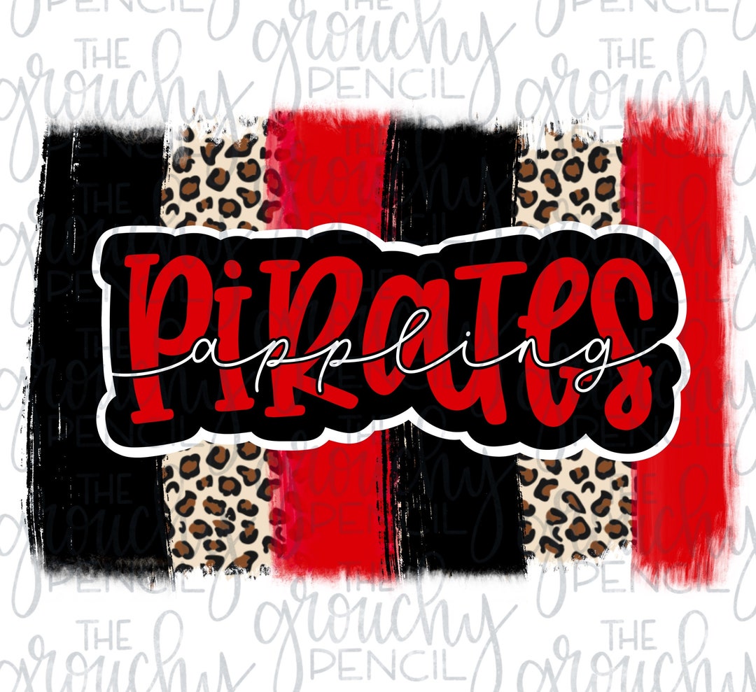 Appling Pirates Baseball Softball Basketball Football Team Name Graphic ...