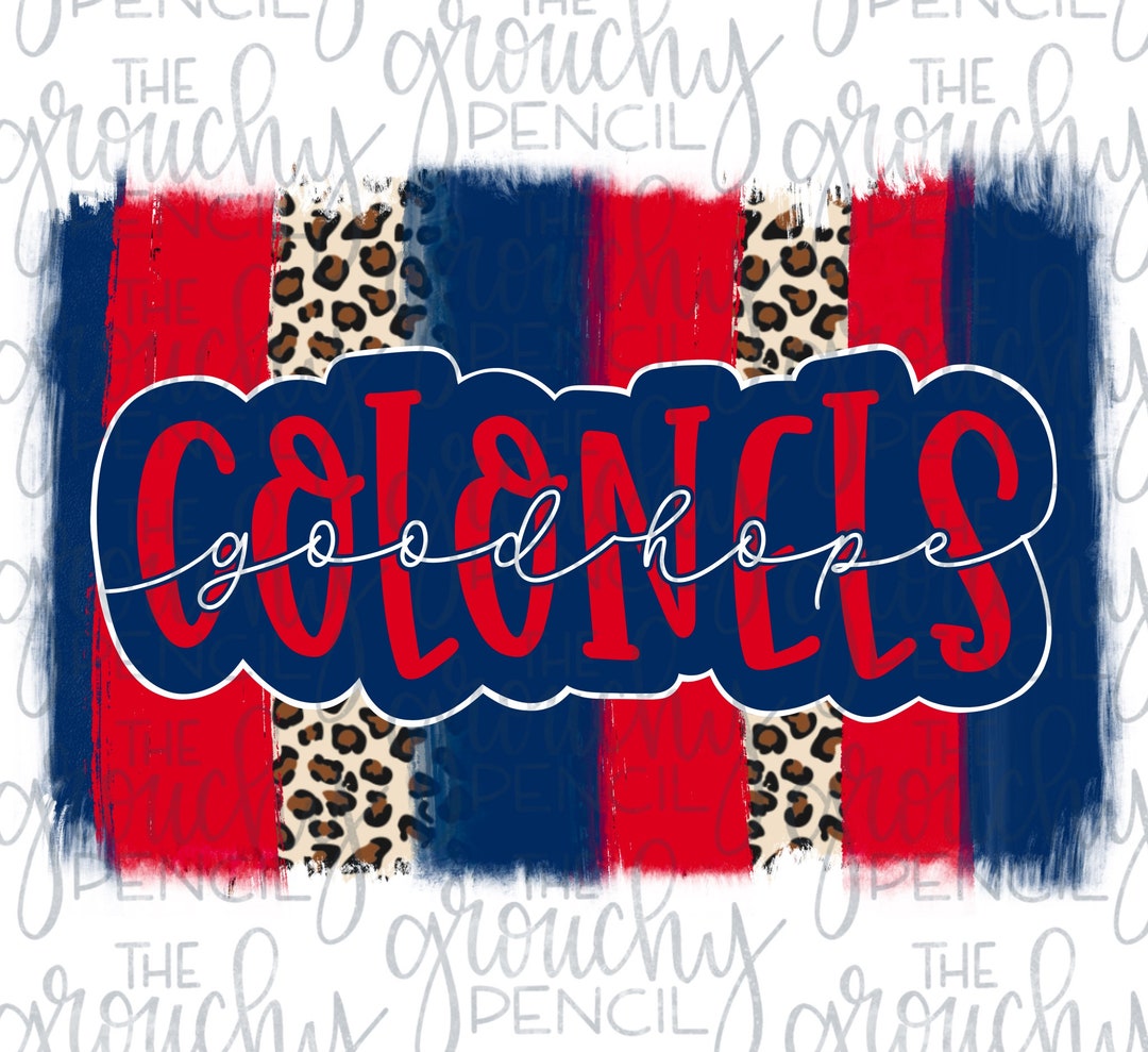 Good Hope Colonels Softball Basketball Football Baseball Handlettered ...