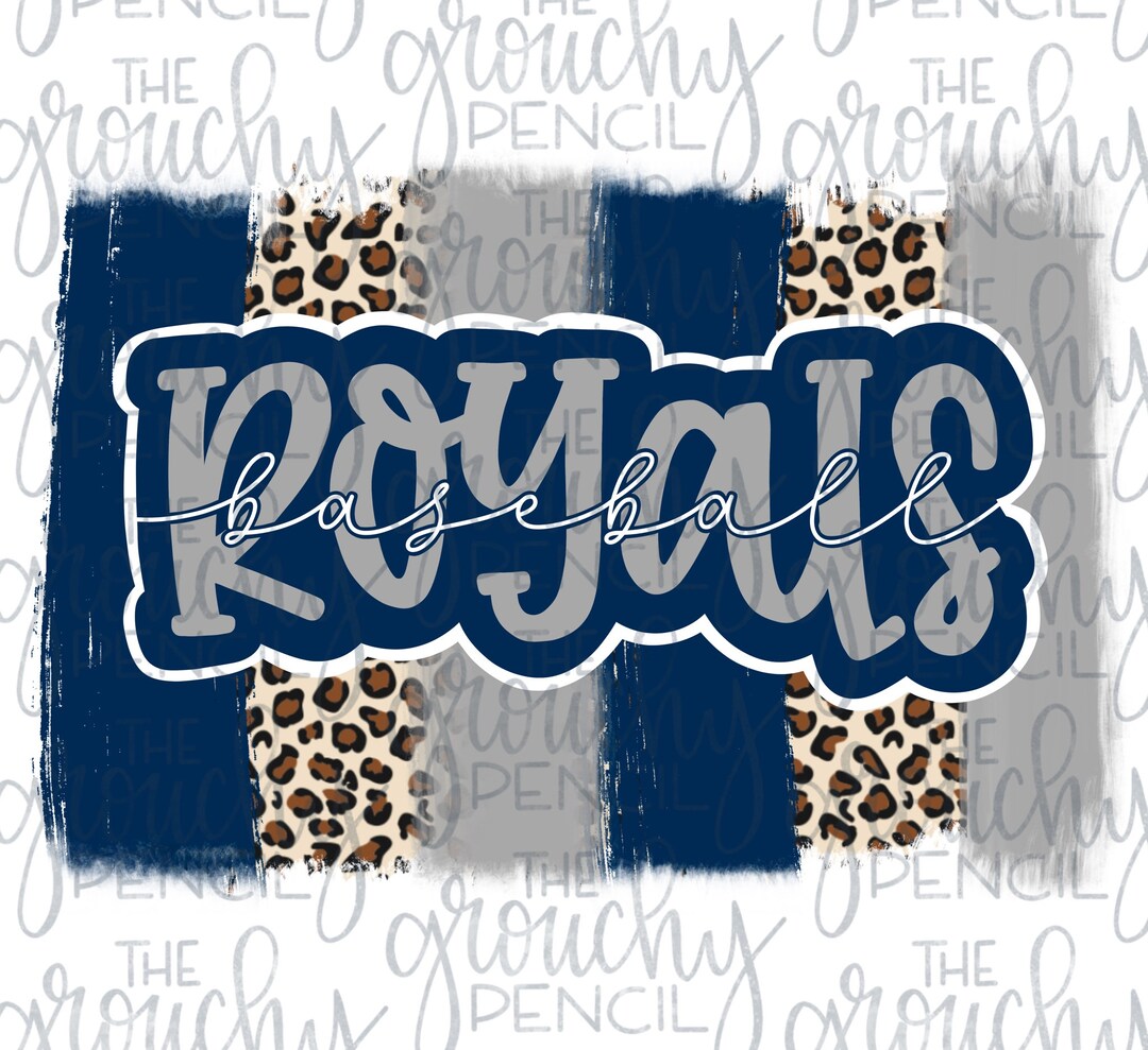 Royals Baseball Team Name Graphic PNG Sublimation Transfer File - Etsy